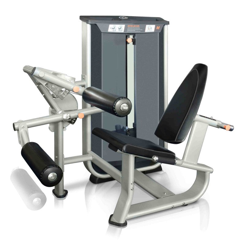 【MAQUINAS PARA GIMNASIO】Curl Femoral Sentado V8 Series | Obelix ...