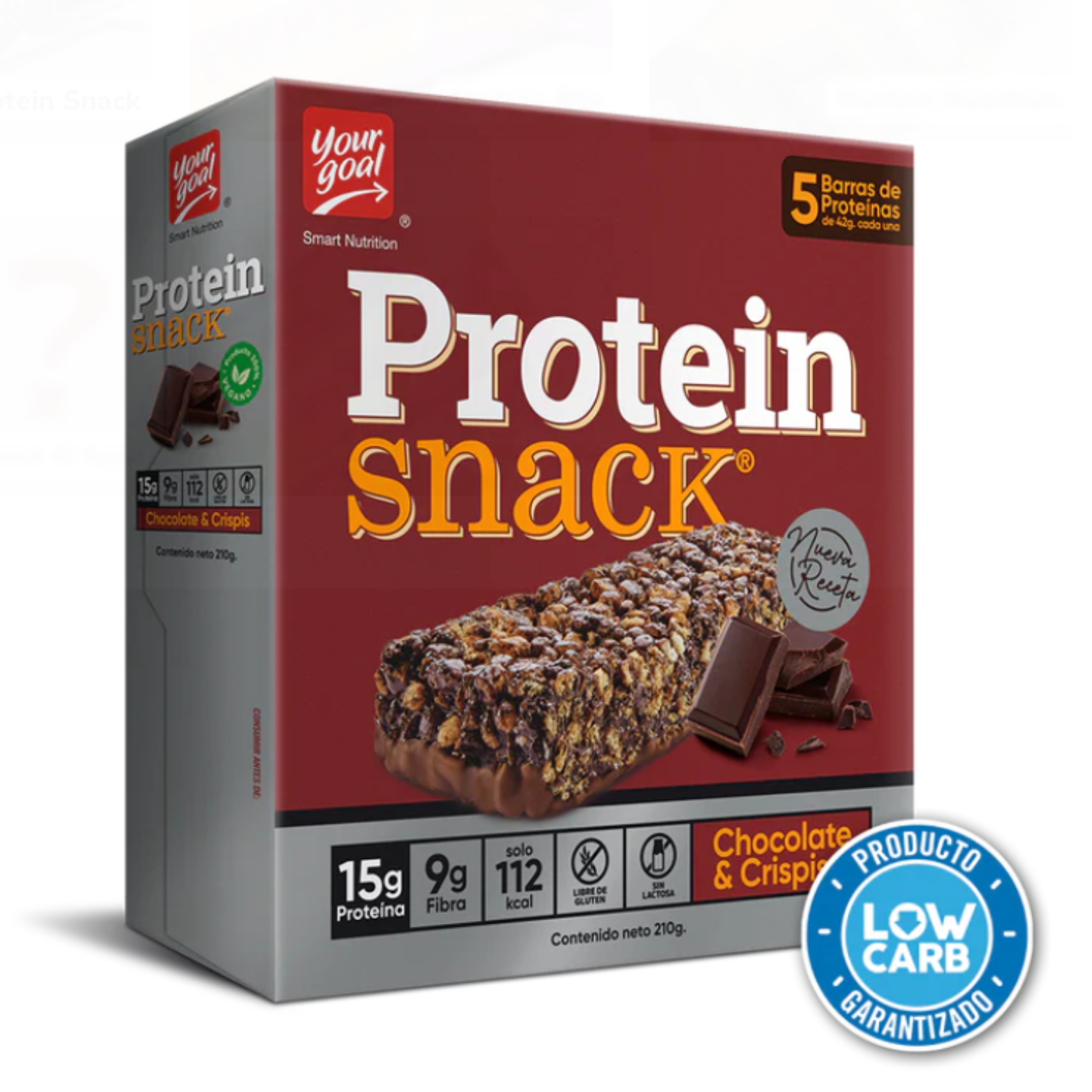 CAJA PROTEIN SNACK CHOCOLATE Y CRISPIS – Biogymstore Chile