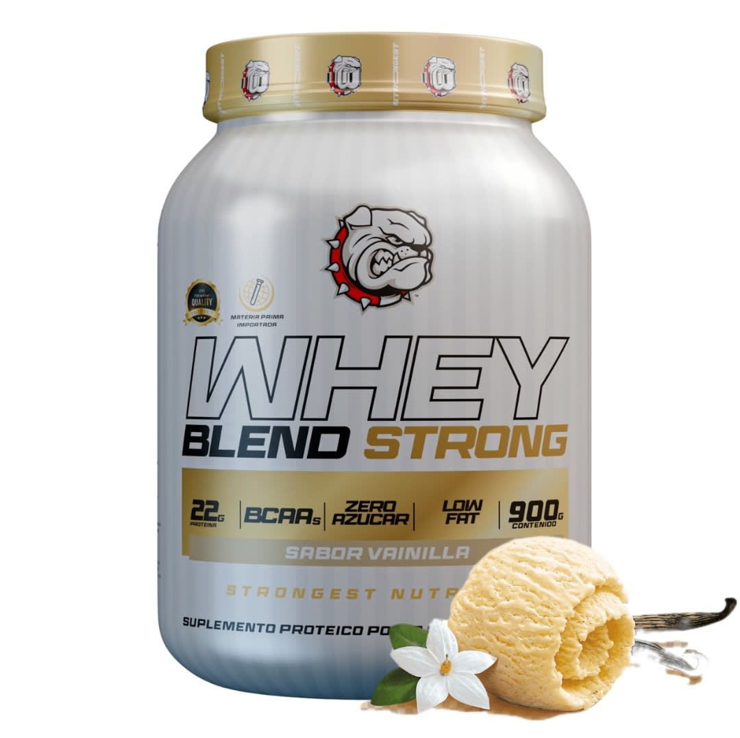 WHEY BLEND PROTEIN STRONGEST 900g – Biogymstore Chile